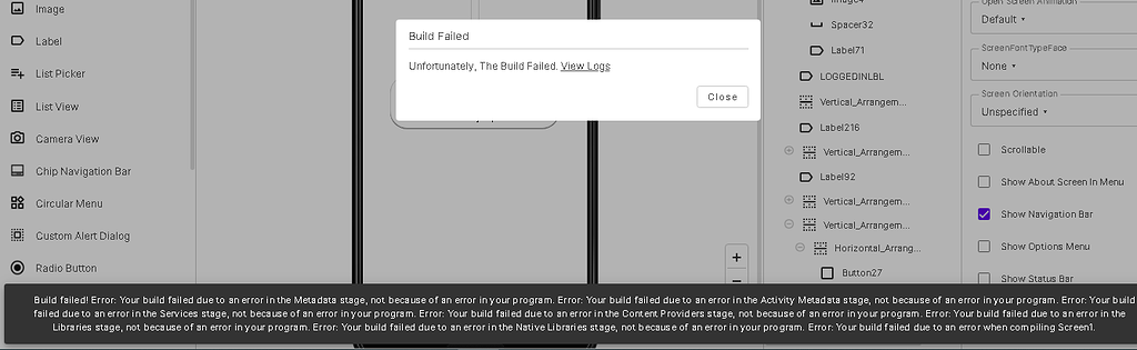 Build error - Discuss - Niotron Community Build error - Discuss - Niotron Community